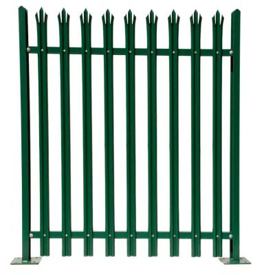 China Safety Isolation Galvanized Steel Fence Non Fading Anti Aging From Vietnam for sale