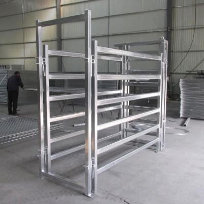 China 50*50*1.6mm Cattle Crush Head Hot Dip Galvanized Steel Tube for sale