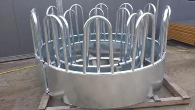 China Animal Cattle / Sheep / Horse Round Metal Hay Feeder Livestock for sale