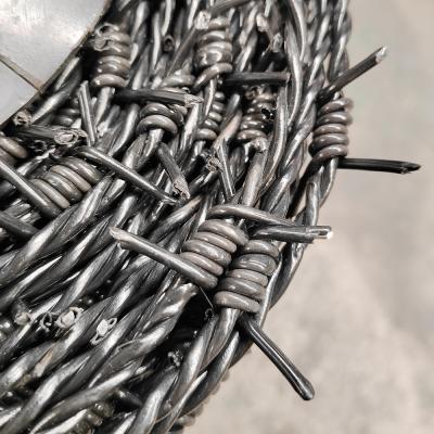 China 50kg Galvanized Razor Barbed Wire Mesh Stainless Steel Barb Wire Fence Roll for sale