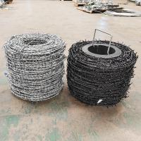 China Reliable 500m Barbed Wire Fence For Farm Forest Fence High Speed Fence for sale