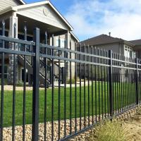 China Hot Dipped Galvanized And Powder Coated Steel Fence Panels Smooth Surface Steel Post For Fence for sale