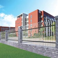 China Heavy Duty Security Galvanized And Powder Coated beam steel fence posts Panels for sale