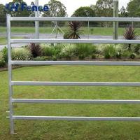 China Easy To Install Heavy Duty Cattle Fence Panles For Cattle Yard for sale