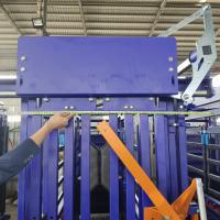 China Blue Cattle Crush With Scales Farm Equipment For Cattle for sale