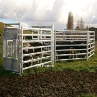 China Galvanized 6ft 7ft Heavy Duty Used Metal Cattle Fence Panel For Livestock  Cattle Yard for sale