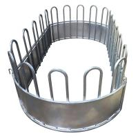 China Heavy Duty Durable Metal Hay Rack Featuring Rust Resistant Coating and Easy Installation Suitable for Livestock Feeding for sale