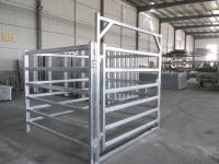 China Galvanized Heavy Gauge Steel Cattle Panel Fence Durable Rust Resistant Livestock Barrier Ideal for Farm and Ranch for sale