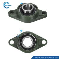 China UCFL207 22 Pillow Block Flange Bearing Chrome Steel Low Friction Bearing Shielded for sale