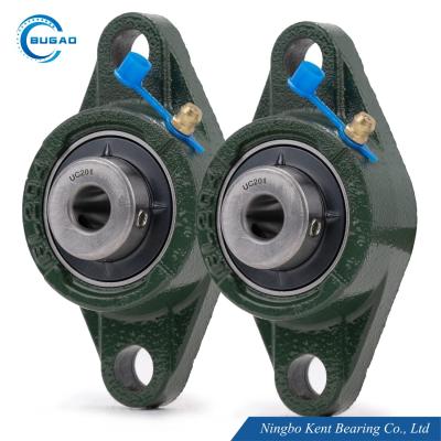 China Sealed Miniature Bearing UCFL201 Flange Mount Ball Bearing 12 Mm Bore for sale