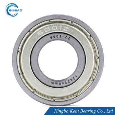 China 10x26x8mm 6000ZZ High Speed Metal Shielded Ball Bearing ABEC-3 for sale