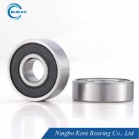 China 6002 Rubber Sealed Single Row Ball Bearings ABEC-3 Tolerance P6 Precision for sale