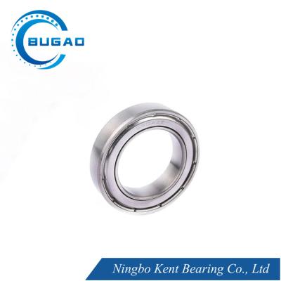 China Single Row Deep Groove Ball Bearing Chrome Steel 6806 ZZ Bearing for sale