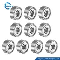 China 624ZZ Deep Groove Ball Bearings, Chrome Steel Z3 ABEC-5 Double Metal Shielded Bearing 4mm x 13mm x 5mm for sale