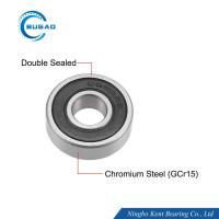 China 6000 RS Ball Bearing, Double Rubber Sealed Deep Groove Bearings 10x26x8mm, High Temperature High Speed and Low Noise, Chromium Bearing Steel for sale