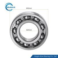 China 6205 Open Deep Groove Ball Bearing, P0 Precision, ABEC-1 Grade, 25x52x15mm, for Electric Motor, Pump, Fan, Agricultural Machinery and General Industrial Equipment for sale