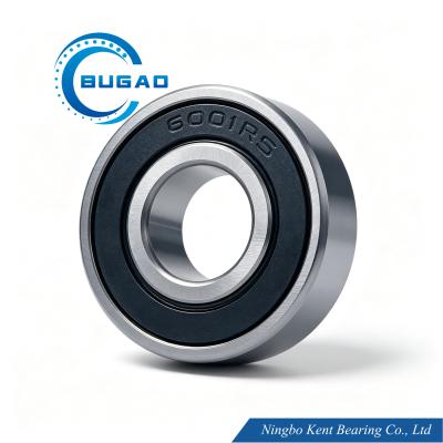 China 6001-RS Deep Groove Ball Bearing 12x28x8mm, Single Rubber Sealed, High Speed Low Noise Precision Bearing Steel for Household Appliances, Industrial Fans, Motors and Light Mechanical Equipment for sale