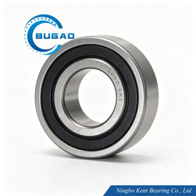 China 6003-RS Deep Groove Ball Bearing, GCr15 Steel P0/P6 Precision Waterproof Low Noise Bearing for Automotive Accessory Motors Fans Water Pumps for sale