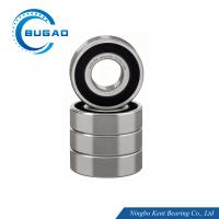 China 6202-RS Deep Groove Ball Bearing, GCr15 Steel P6 Precision Z3V3 Low Noise Waterproof Bearing for Car Wash Equipment for sale
