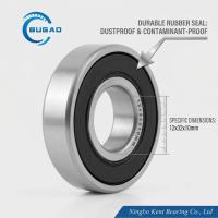 China 6201-RS Deep Groove Ball Bearing GCr15 Steel P6 Precision Z3V3 Low Noise Waterproof Bearing for Commercial Dishwashers for sale