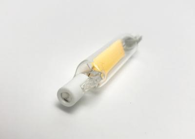 China Glass Cover 2700K 130lm/W 4W T3 R7S J Type 78mm Led Bulb for sale
