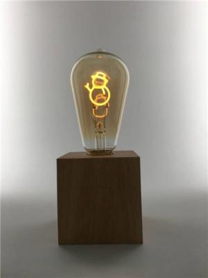 China Snowman 1.5W 210lm A19 E26  ecorative Filament Bulb for sale