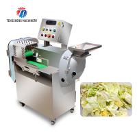 China 2.25kw 1000kg/h Commercial large double - head vegetable cutting machine multi-functional dicing silk section machine for sale