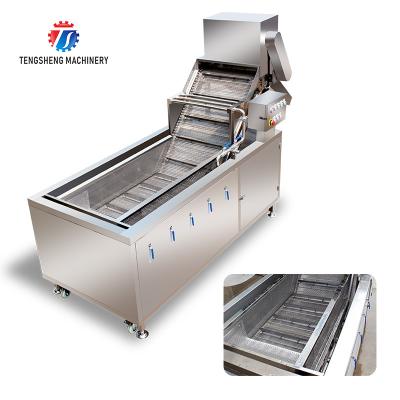 China 2.6KW Multi-functional fruit and vegetable bubble cleaning machine vegetable food cleaning equipment for sale