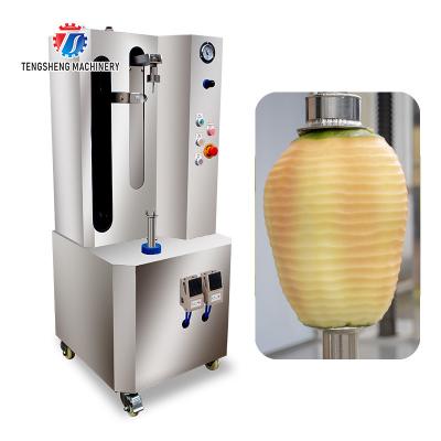 China 1.0KW 90KG Small automatic pumpkin papaya pineapple cantaloupe peeler Commercial fruit peeler equipment for sale