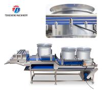 China Automatic Stainless Steel Step Type Air Drying Machine Vegetable Cleaning for sale