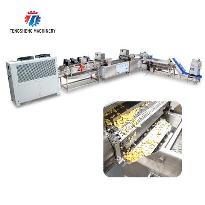 China The corn threshing washing blanching production line Fruit Vegetable FOOD processing production Machine for sale