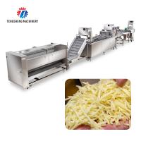 China Brush bubble cleaning, drying, selection and cutting production line Fruit Vegetable FOOD processing production Machine for sale