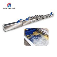 China Orange Potato  Potatoes round tuber crops Carrots and longitudinal root vegetables Onions Cabbage varieties Fruiting veget Large-scale fruit and vegetable washing drying and cutting production line for sale