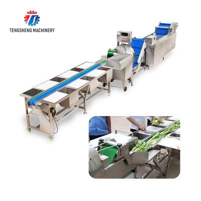 China Fruit and vegetable selection, cutting and washing production line Fruit Vegetable FOOD processing production Machine for sale