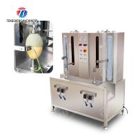 China Melon and fruit double-head with single cutter peeling machine papaya chieh-qua pumpkin wax gourd Peeling & polishing processing production for sale