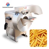 China French fries cutting machine Potatoes and round tuber crops Carrots and longitudinal root vegetables Potato Carrot radish Taro Sweet potato Yam cucumber Cutting for sale