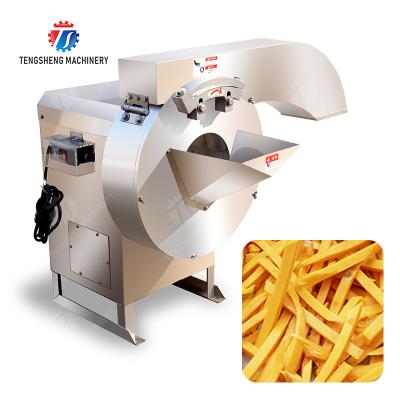 China French fries cutting machine Potatoes and round tuber crops Carrots and longitudinal root vegetables Potato Carrot radish Taro Sweet potato Yam cucumber Cutting for sale