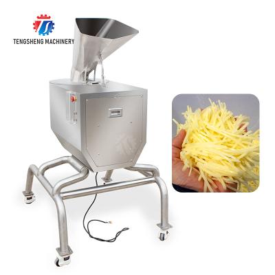 China Potatoes and round tuber crops Carrots and longitudinal root vegetables Potato Carrot radish Taro Sweet potato Yam High Speed Shreds Cutting machine for sale