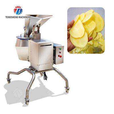 China Shredding and Slicing Machine Potatoes and round tuber crops Carrots and longitudinal root vegetables Potato Carrot radish Taro Sweet potato Yam French fries processing production Cutting for sale