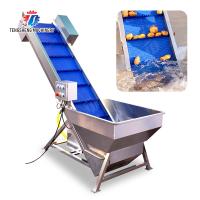 China Pre-foaming elevator processing production Destoning Supplying Inspecting Grading Fruit Orange Vegetable Onions horseshoe Ginger Potato Carrot radish Lettuce Baby Cabbage Chinese Cabbage Cabbage for sale