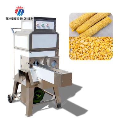 China Multifunction Electric Sweet Corn Thresher Machine Fresh Corn for sale