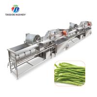 China 2400L 1800KG/H Fruit Vegetable Washing Line With Swirling Bubbles for sale