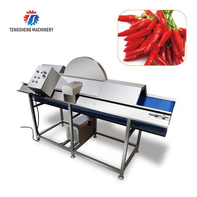 China Stainless Steel Vegetable Processing Machine 1.1KW Fruit Cutting Halt Machine for sale