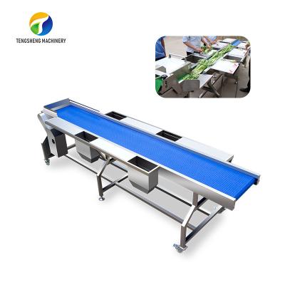 China Meat Vegetable Fruit Sorting Table Food Machine SS304 Z Type Structure for sale