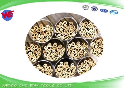 China Fast Delivery EDM Brass Tubes / Multi Hole Brass Tubing Ø2.5 X 400 mmL Ø3.0x400 for sale
