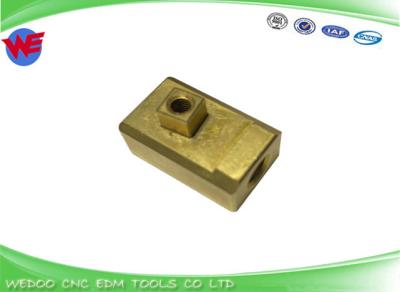 China 200641088 200.641.088 Charmilles Brass Cut Contact Support  EDM Parts 24*15*15 for sale