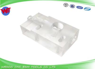 China A290-8112-X393 Feed Wire Guide Block Polycarbonate  For Fanuc  70.5 X 34 X 21mm for sale