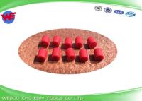 China E039 Black / gules EDM Rubber Seals For EDM Drilling Machines 9 x 9mm / 0.1-3.0mm for sale