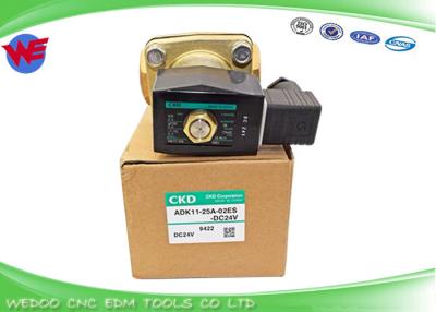 China CKD Solenoid Control Valve ADK11-25A-02ES-DC24V Sodick ADK11-20A-02E-DC24V for sale