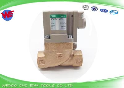 China SAB3C-15A-O Sodick EDM Parts  Solenoid Control Valve SAB3C-15A-O for sale